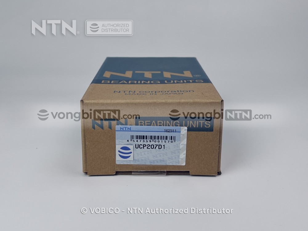 Gối đỡ NTN UCP207D1 chính hãng NTN, Gối đỡ NTN - VOBICO