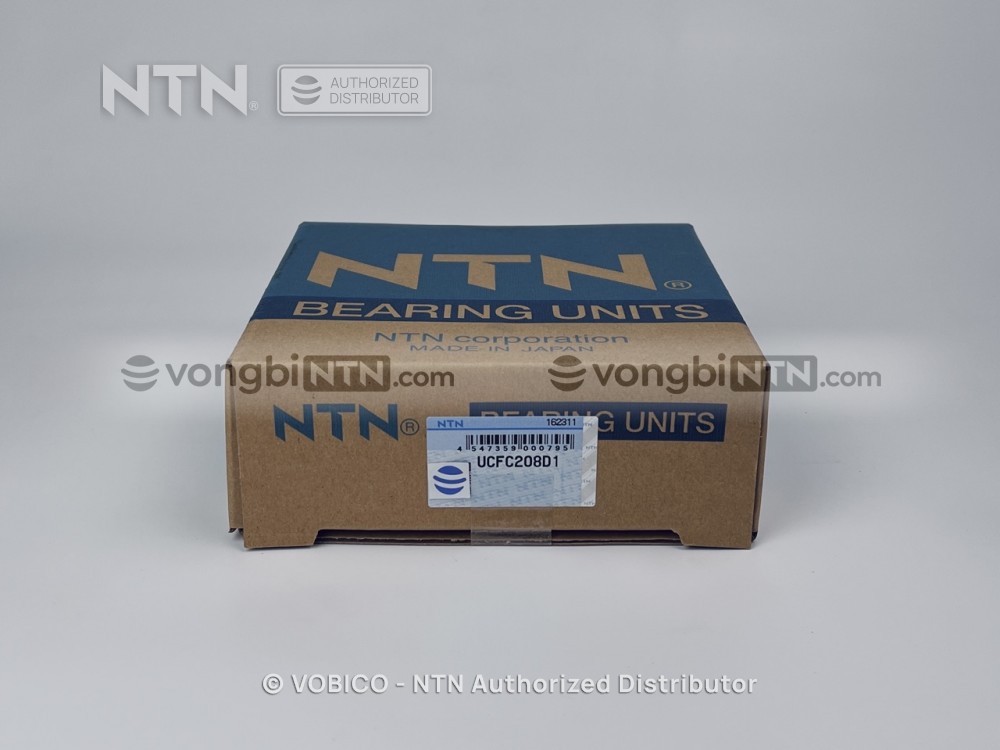 Gối đỡ NTN UCFC208D1 chính hãng NTN, Gối đỡ NTN - VOBICO
