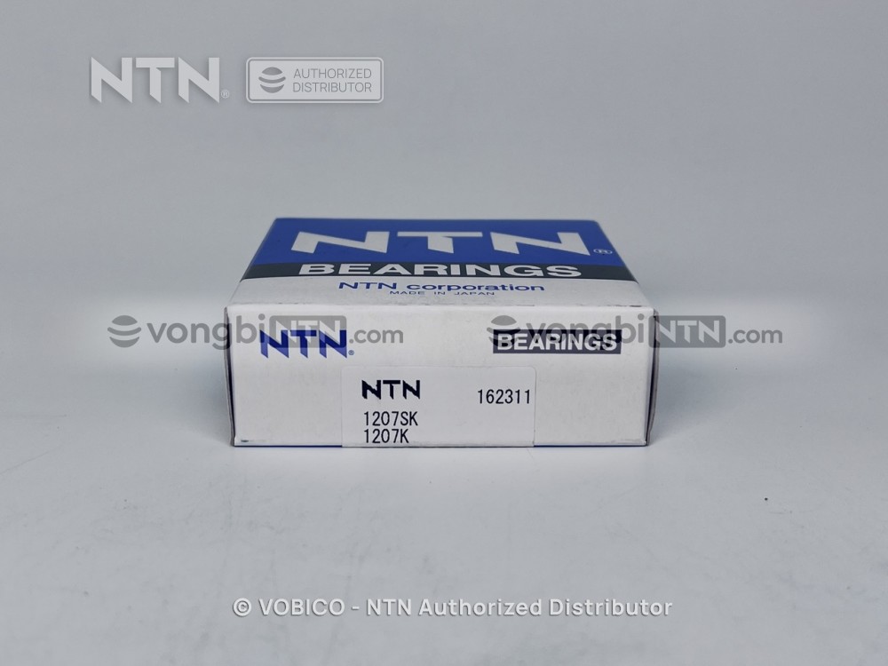 Vòng bi 1207SK chính hãng NTN, Vòng bi cầu hai dãy tự lựa NTN - VOBICO