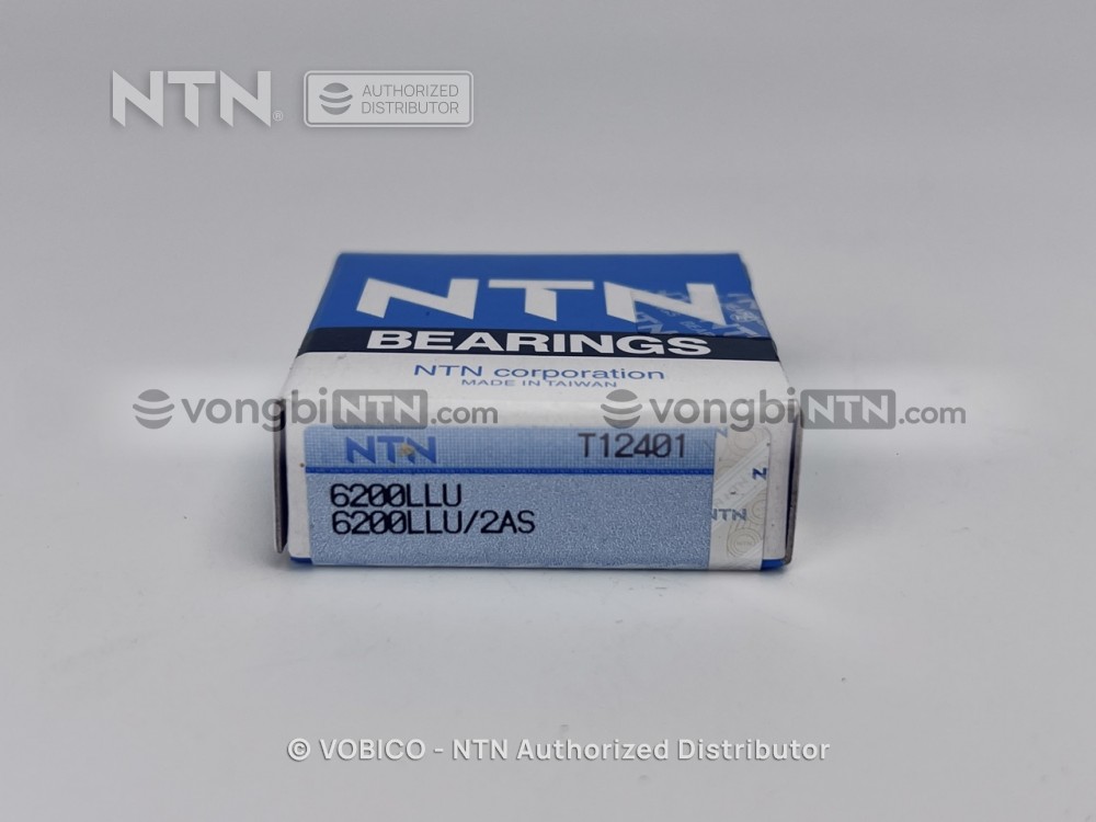 Vòng bi 6200LLU/2AS chính hãng NTN, VOBICO Đại lý uỷ quyền NTN