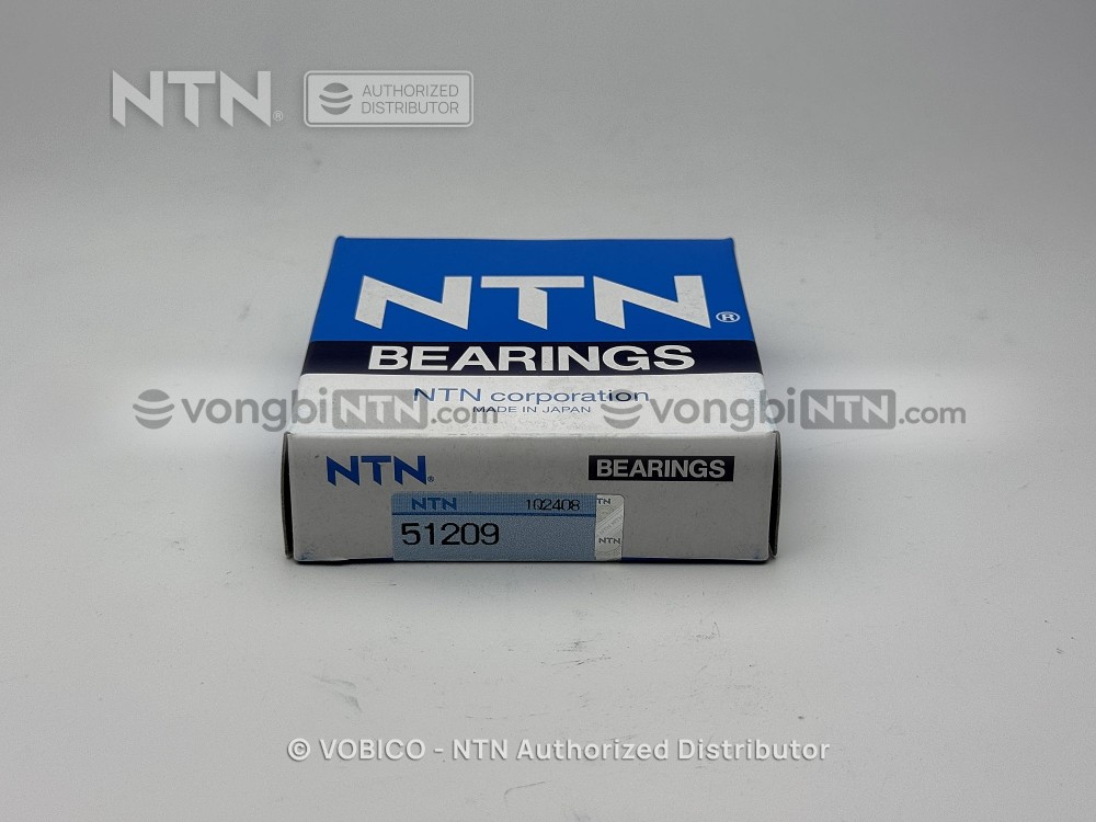 Vòng bi 51209 chính hãng NTN, Vòng bi chặn trục NTN - VOBICO