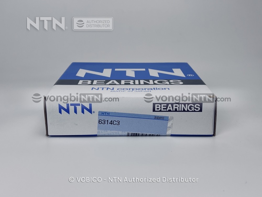 Vòng bi 6314C3 chính hãng NTN, VOBICO Đại lý uỷ quyền NTN